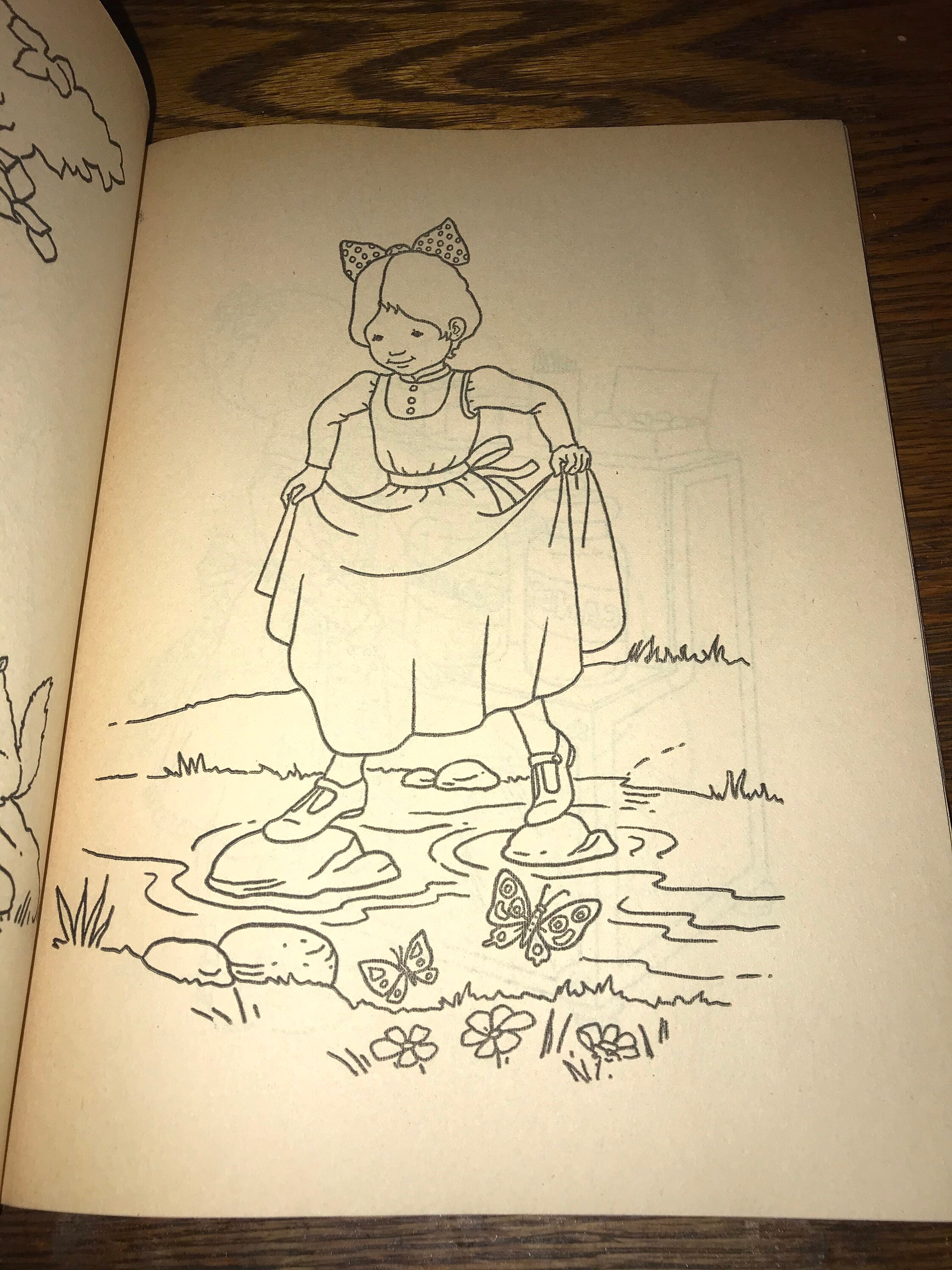Vintage Holly Hobbie Coloring Book Holly Hobbie Never Used Coloring