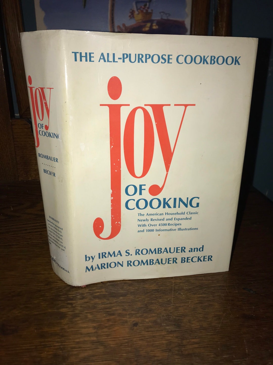 Vintage Joy of Cooking Cookbook. Joy of Cooking. 1981 Printing of the ...