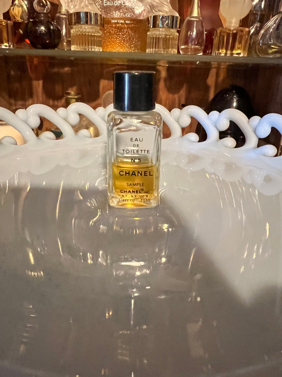 Vintage Chanel No. 5 Perfume. Small Tester Splash Bottle. Chanel No. 5 ...