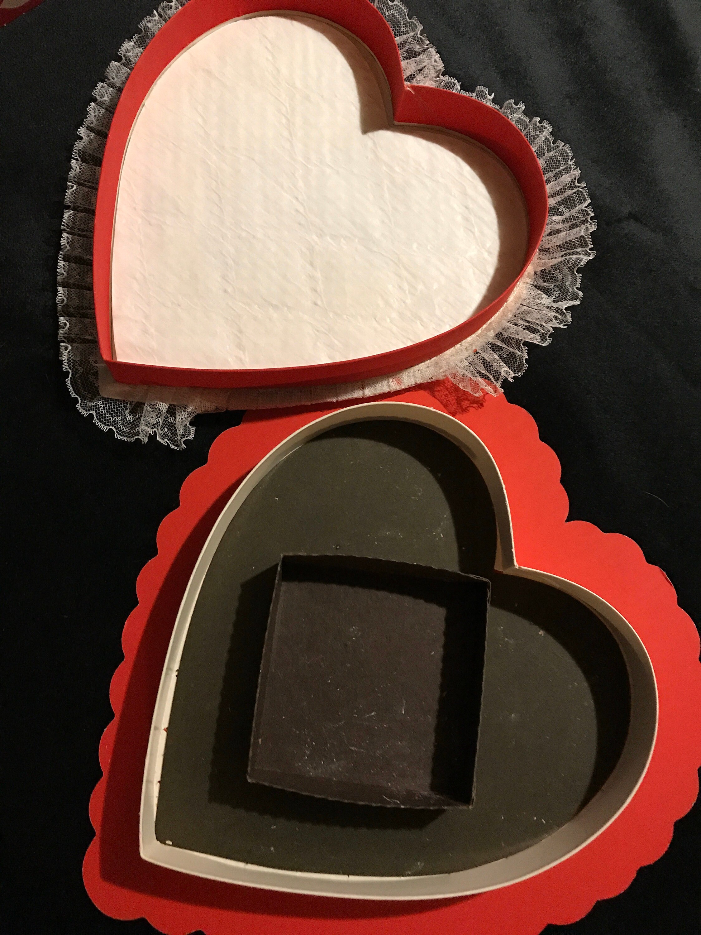 Valentines Day Heart Box. Valentine Heart. Russell Stover Heart Candy ...