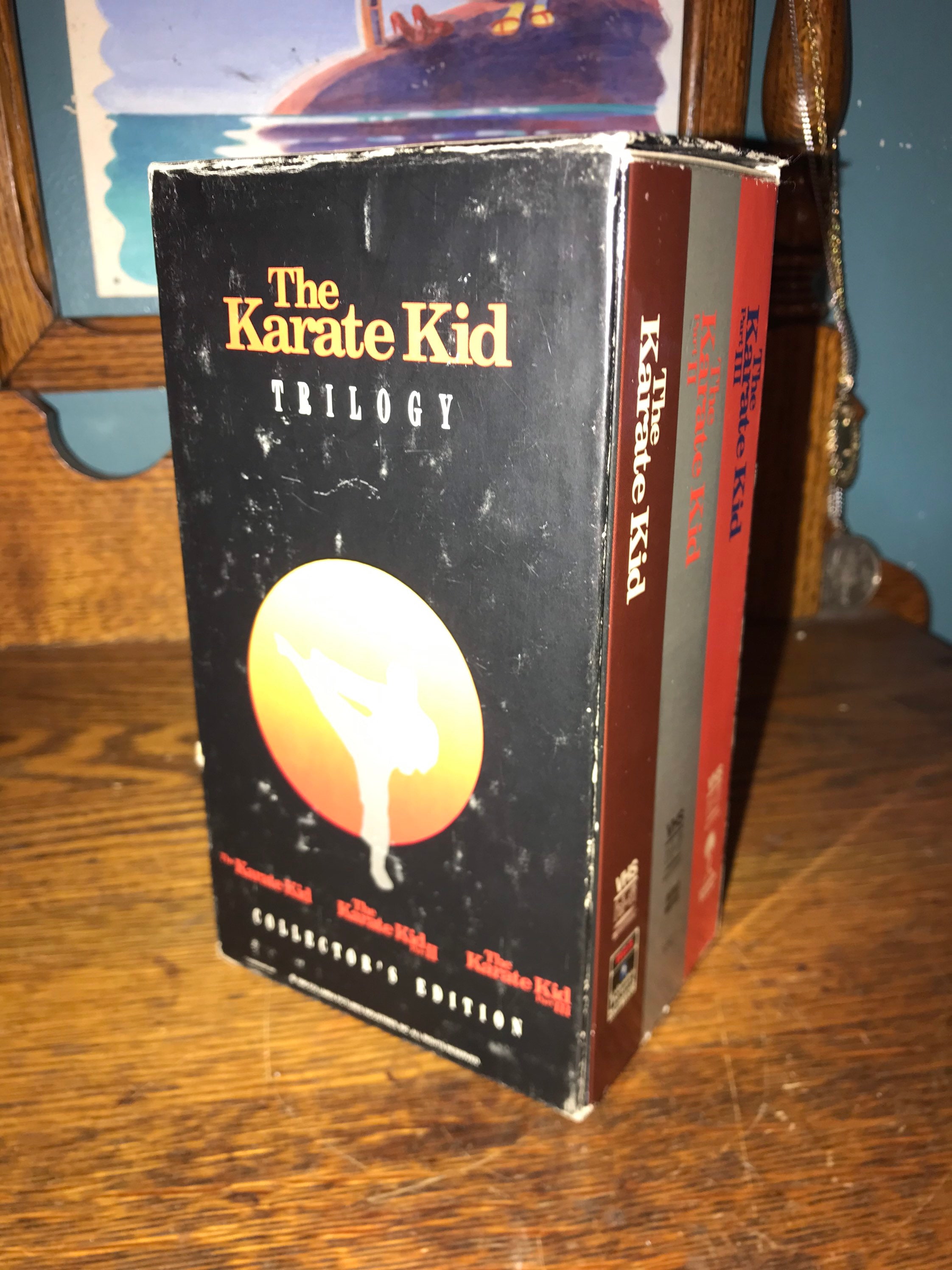 Vintage The Karate Kid Trilogy VHS Set. Karate Kid Movies. The Karate ...