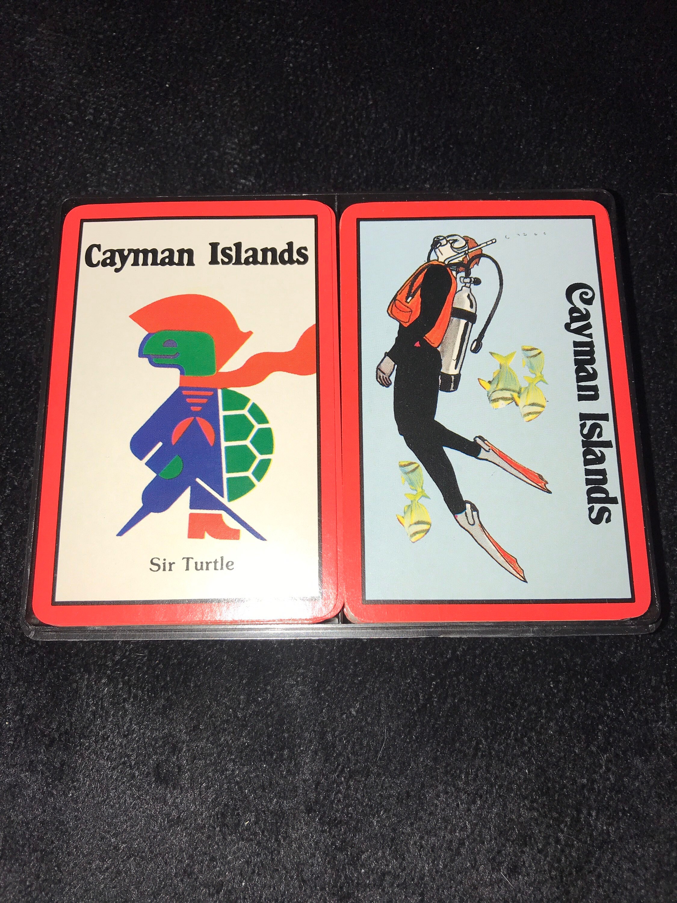 Vintage Playing Cards. Cayman Islands Playing Cards. Playing Cards ...