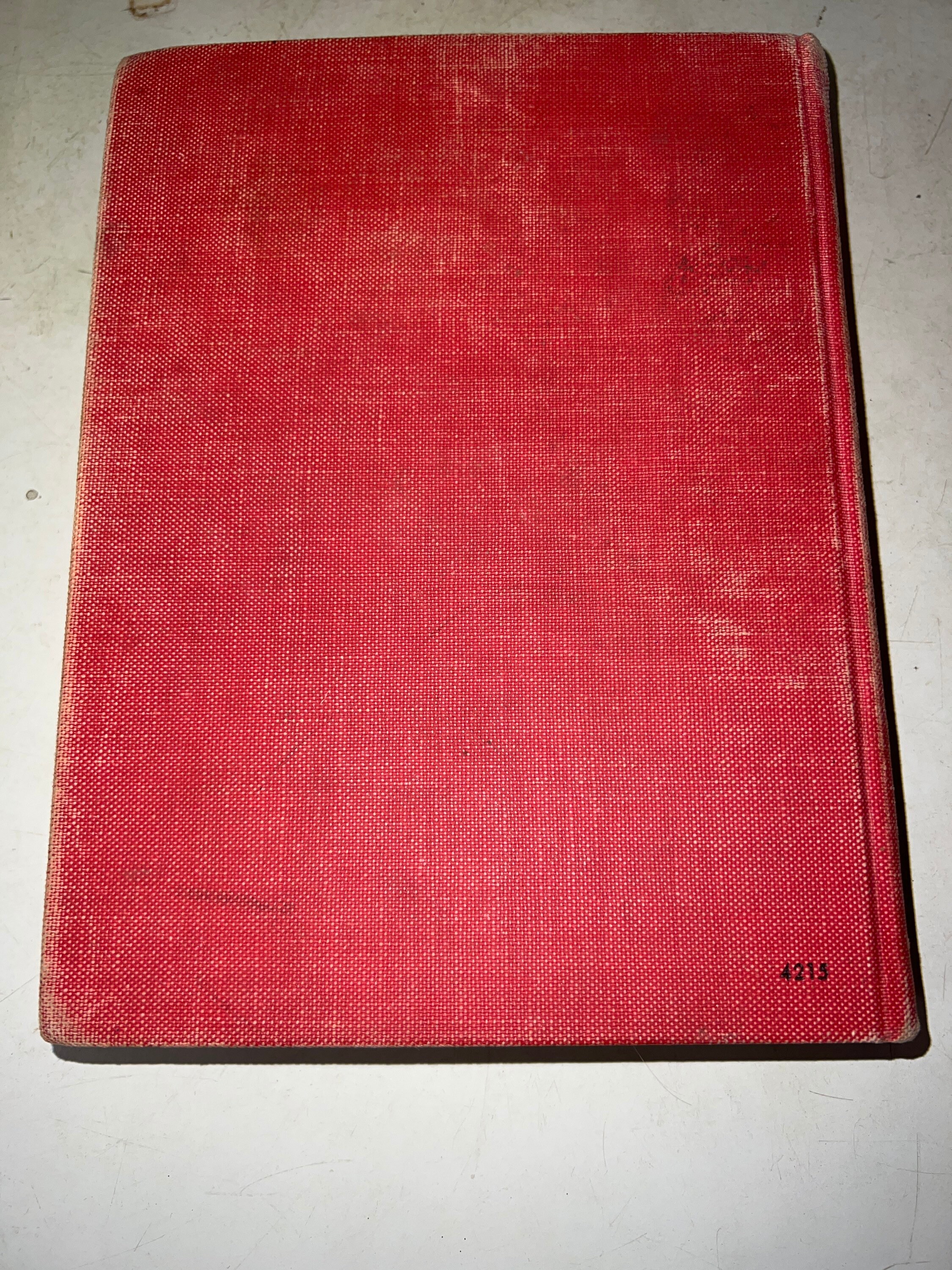 Vintage 1962 High School Dictionary Red Dictionary High School 