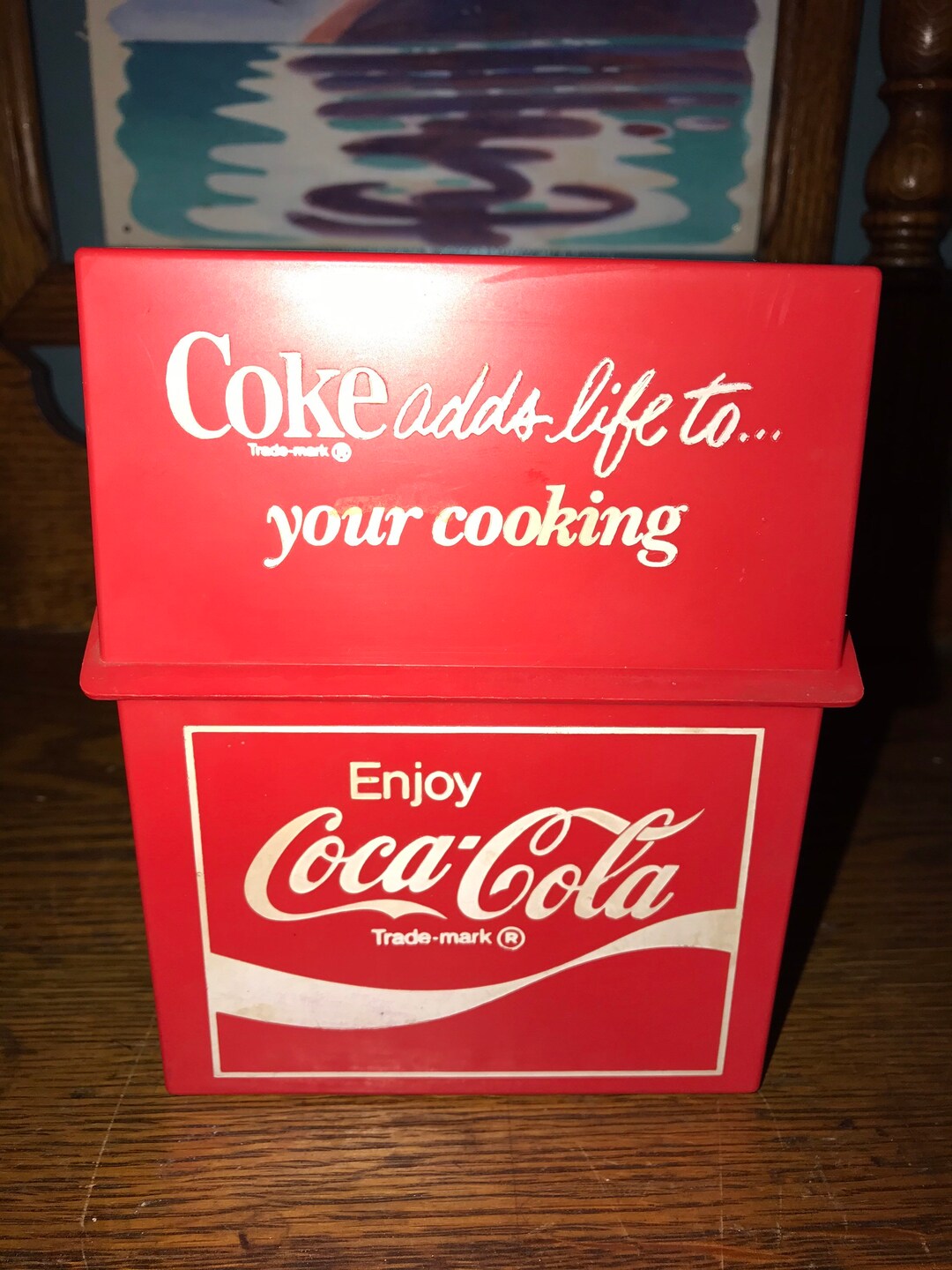 Vintage Coca Cola Recipe Box, Filled With Coca Cola Recipes - Etsy