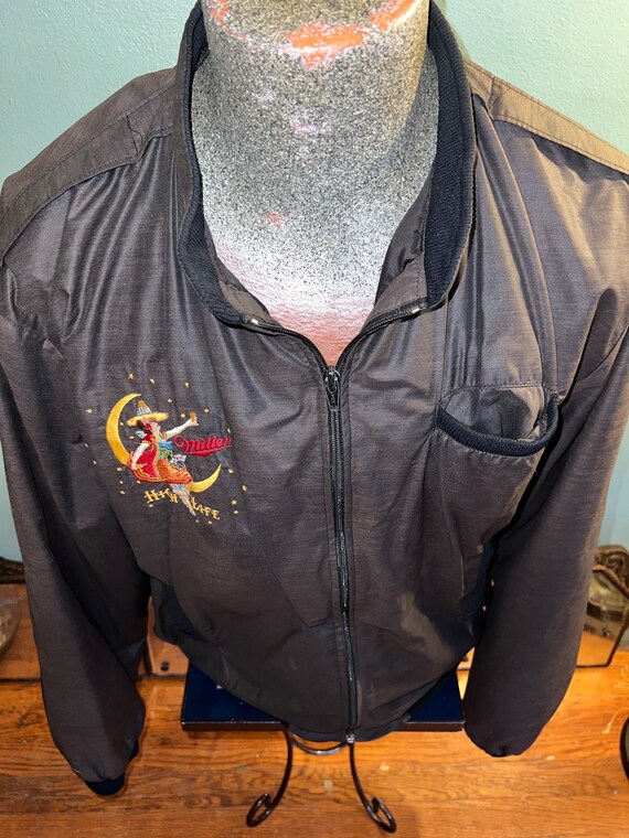 Vintage Miller High Life Jacket. Miller High Life Gir… - Gem