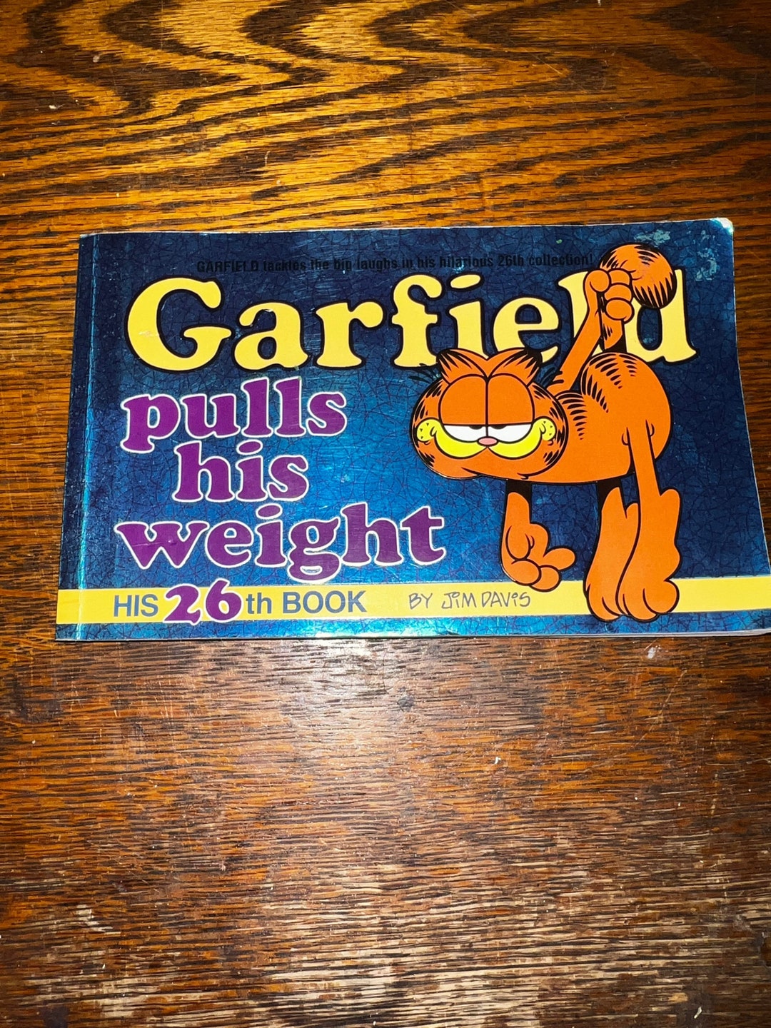 Vintage Garfield Book. 1994 Garfield Pulls His Weight Book. - Etsy