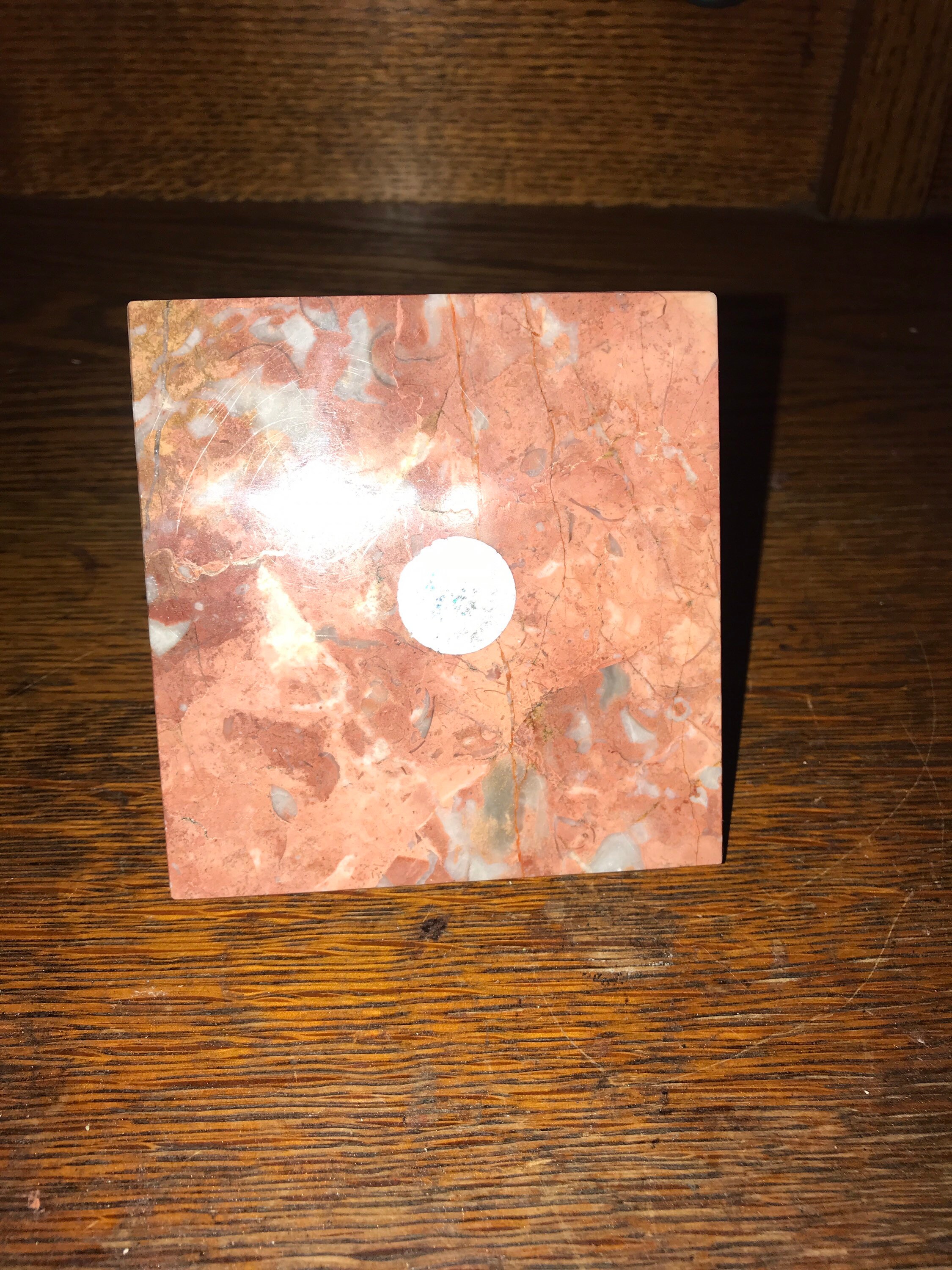 Vintage Marble Pyramid Paperweight Geometric Paper Weight. Marble ...