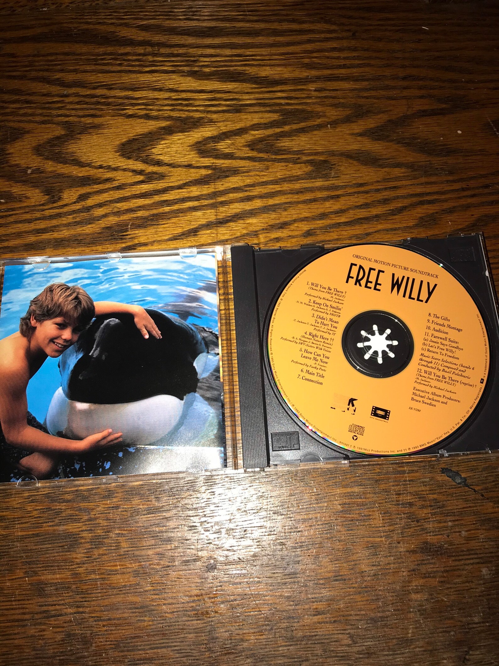 Vintage Free Willy Soundtrack CD. Vintage Compact Disc. Free - Etsy