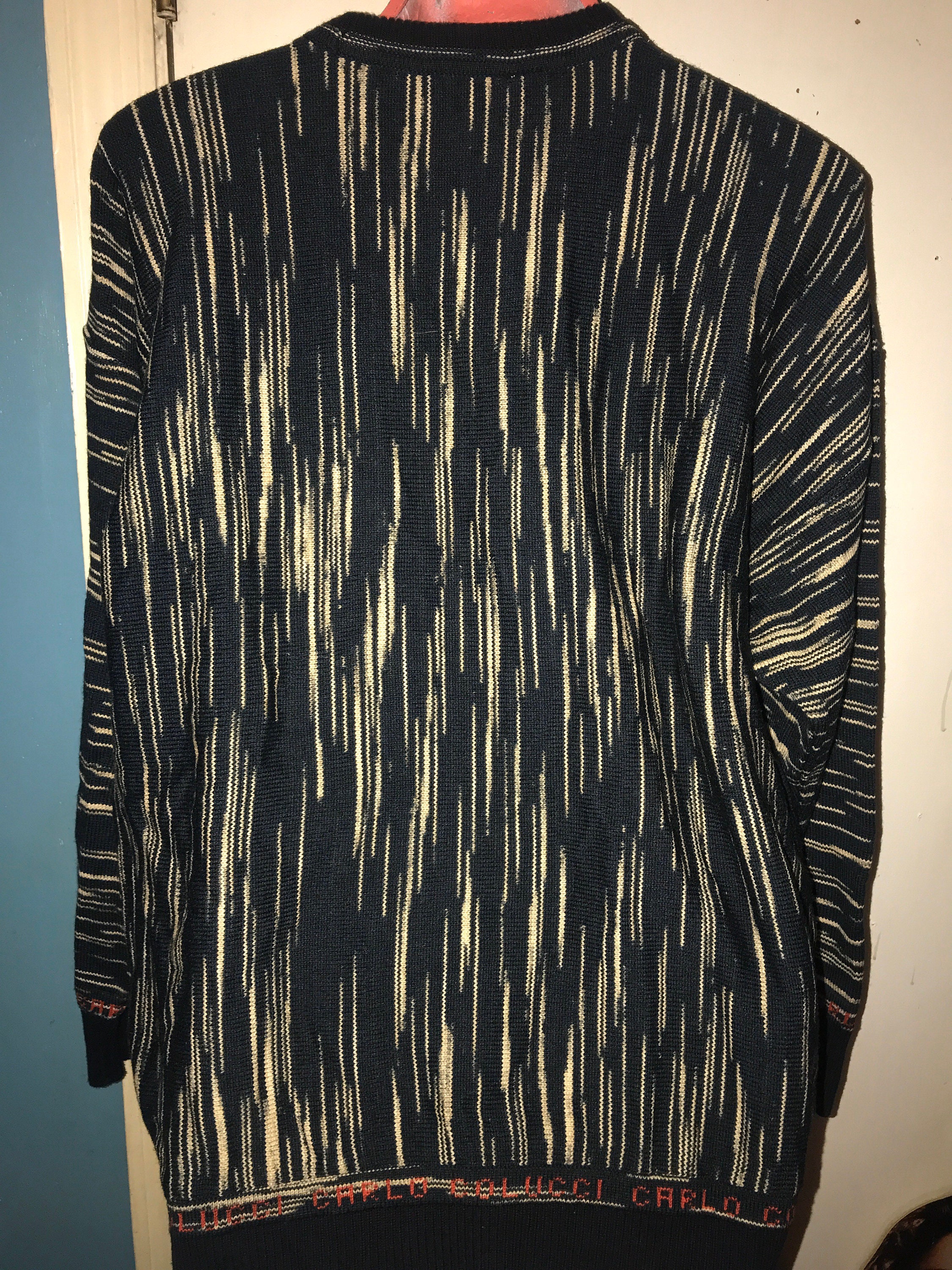 Vintage Carlo Colucci Sweater. Men’s Carlo Colucci Multi-Color Sweater ...