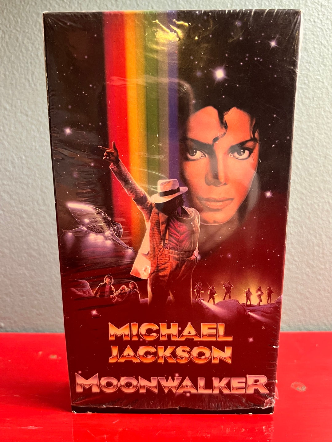 Vintage Moon Walker VHS Tape. Vintage VHS Michael Jackson - Etsy