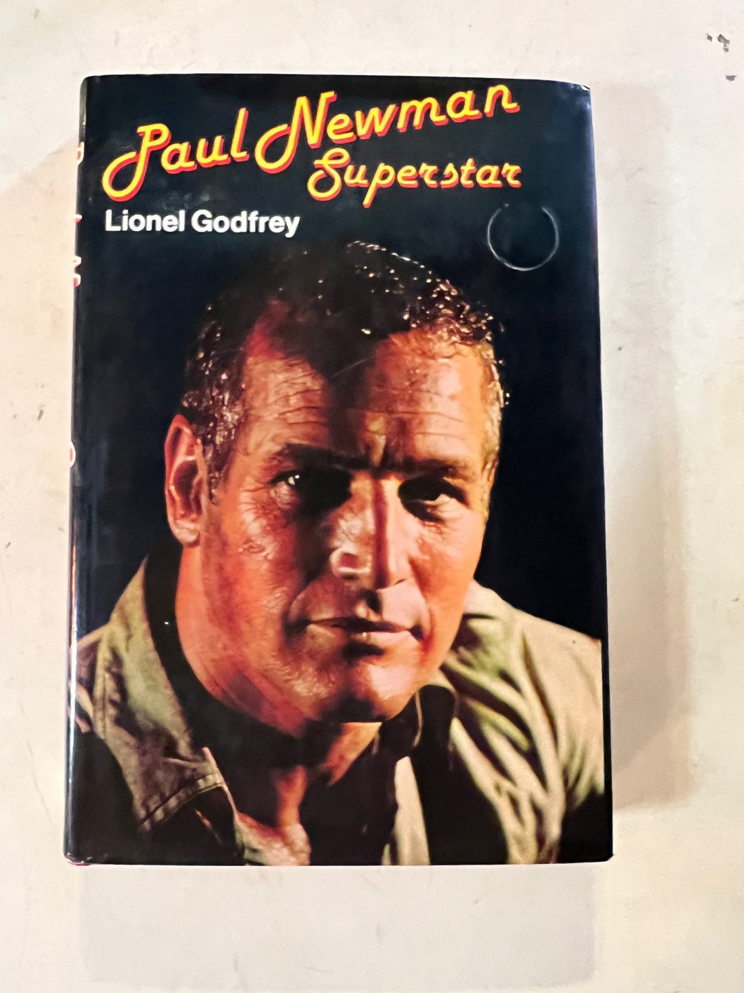 Vintage Paul Newman Book. Paul Newman Superstar A Biography - Etsy