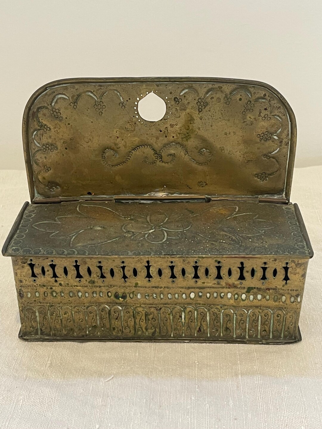 Rare WW1 Trench Art Brass Match Safe Holder - Etsy