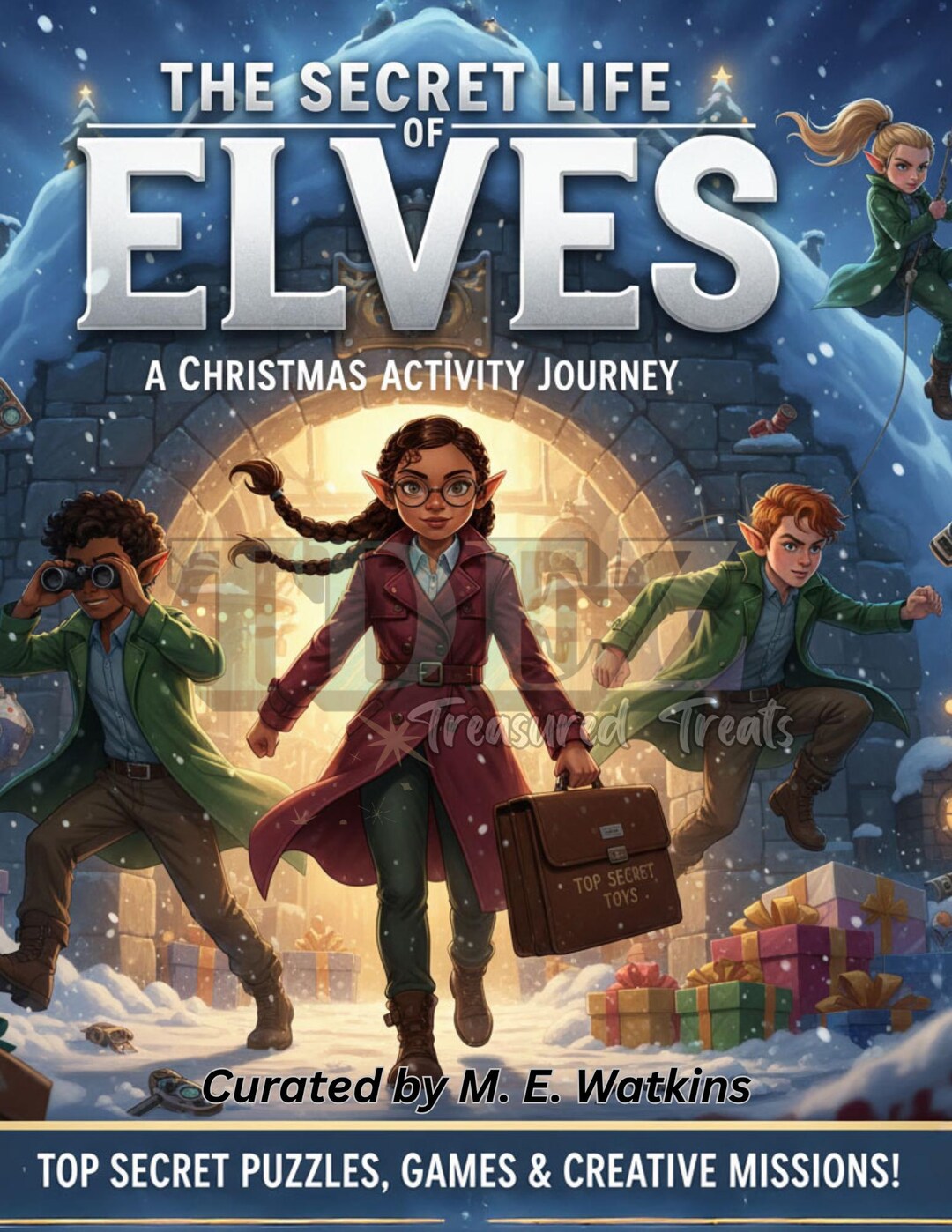 The Secret Lives of Elves: A Christmas Activity Journey (ages 8 ...