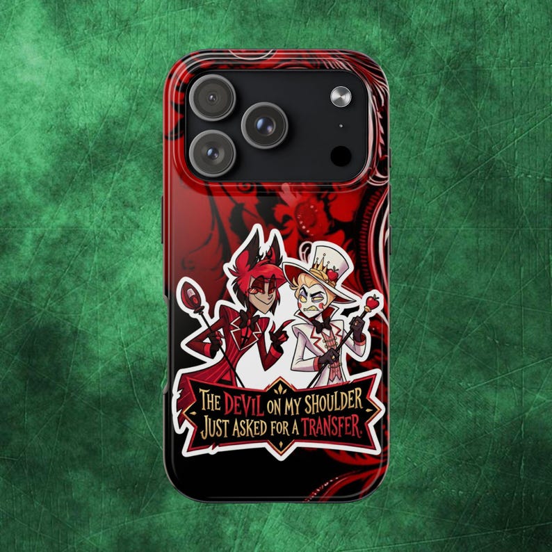 Hazbin Hotel Radioapple Meme Phone Case | Protective Glossy Cover - Etsy UK