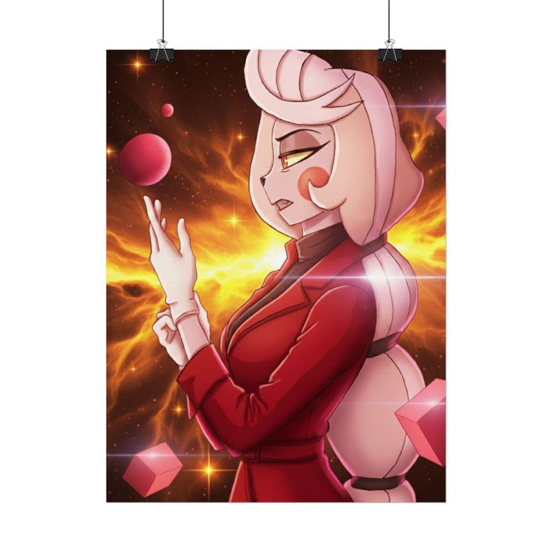 Charlie Morningstar Hazbin Hotel Poster Rolled Posters | Fan Art - Etsy