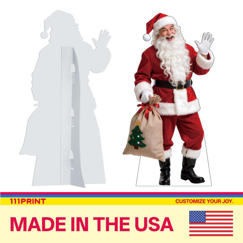 Santa Claus Standees - Etsy