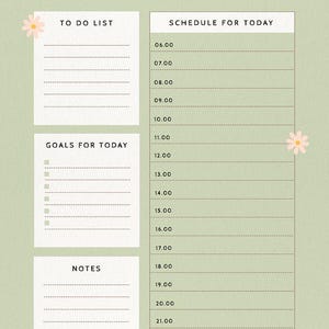 To Do List, Task Tracker, Productivity Tool, Daily to Do List Tracker ...