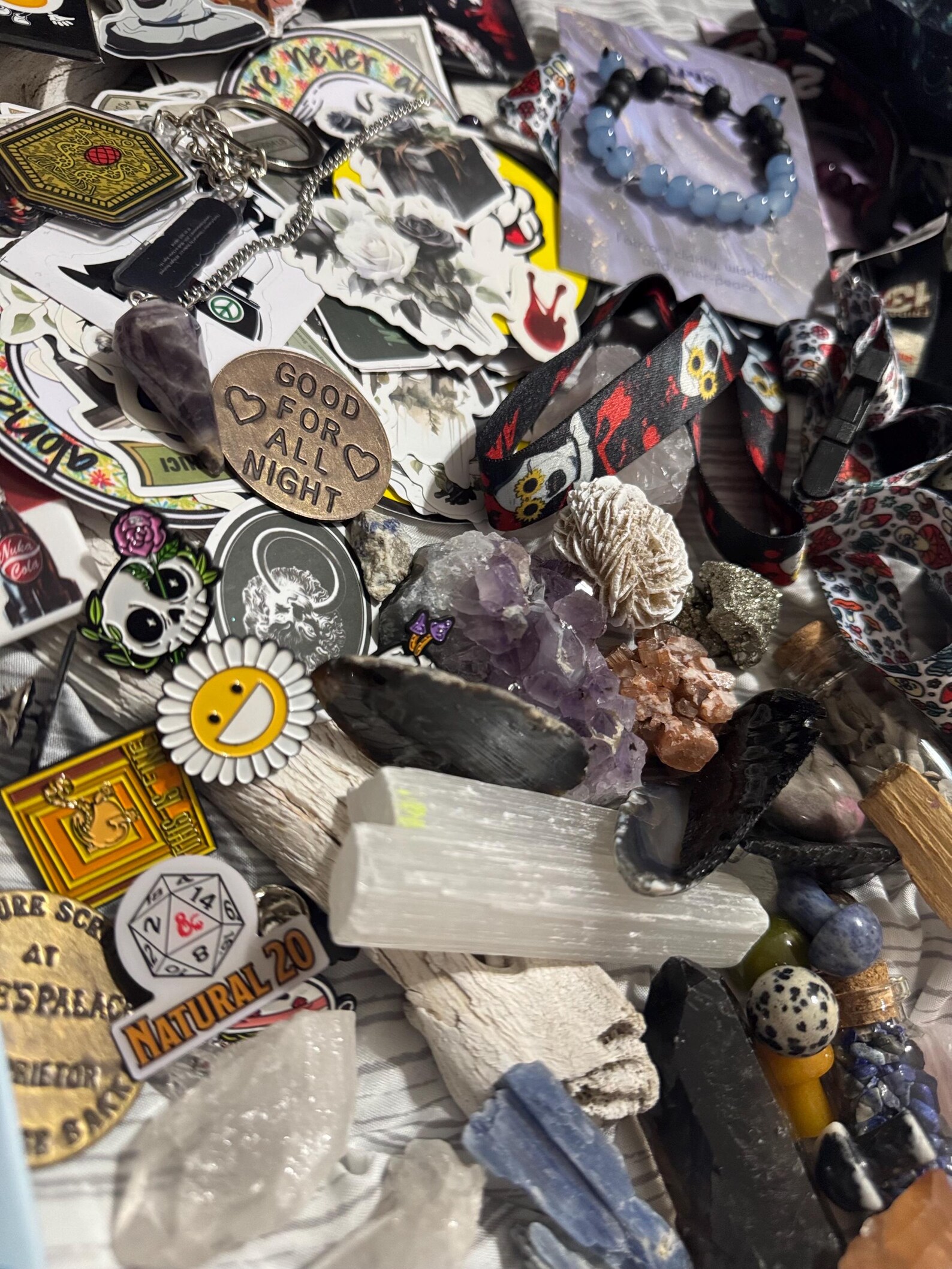 Ashes & Antics Spooky Scoop - Crystals, Oils, Stickers, Jewelry. Witchy ...