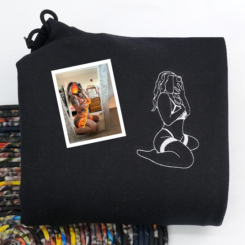 Outline Body Hoodie - Etsy