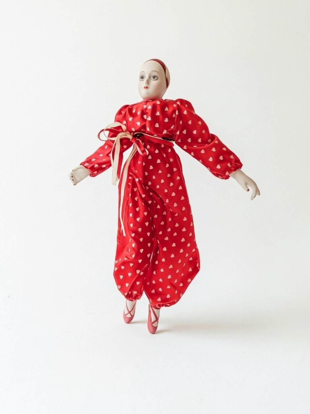 Heart Acrobat Clown Doll - Etsy