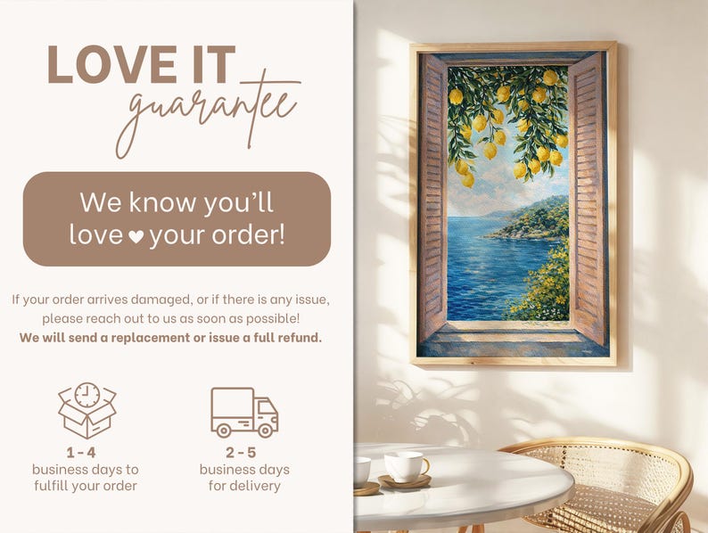 Abstract Lemon Wall Art – Italian Botanical Print, Dopamine Kitchen ...