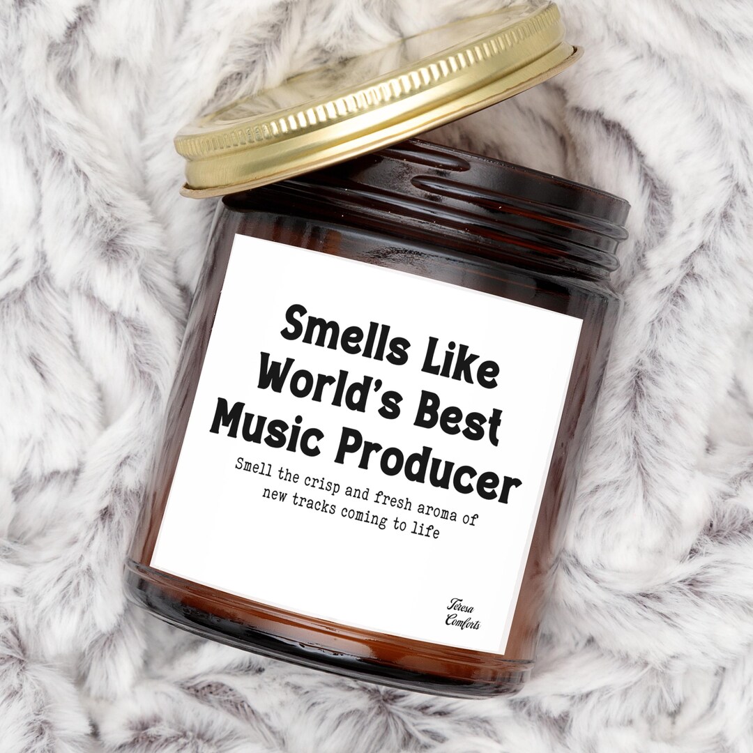 Music Producer Candle, Music Producer Gifts, Sound Engineer Gifts ...