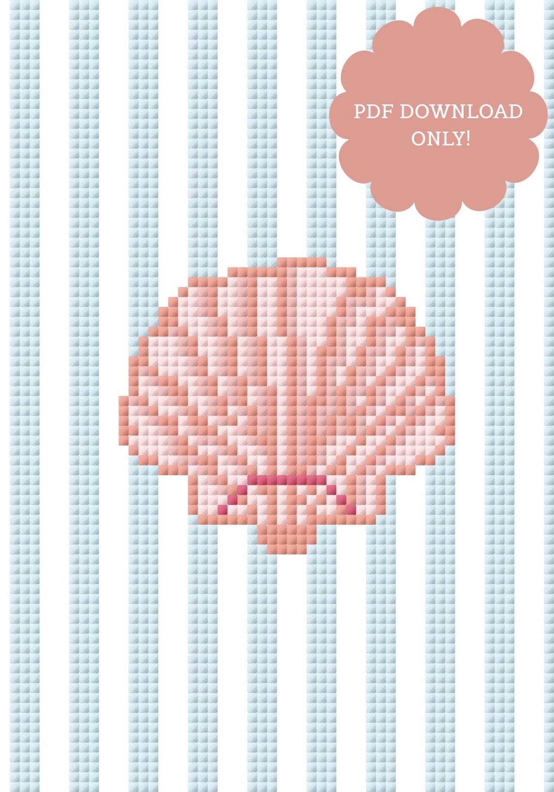 Coastal Seashell Cross Stitch PDF Pattern - Etsy