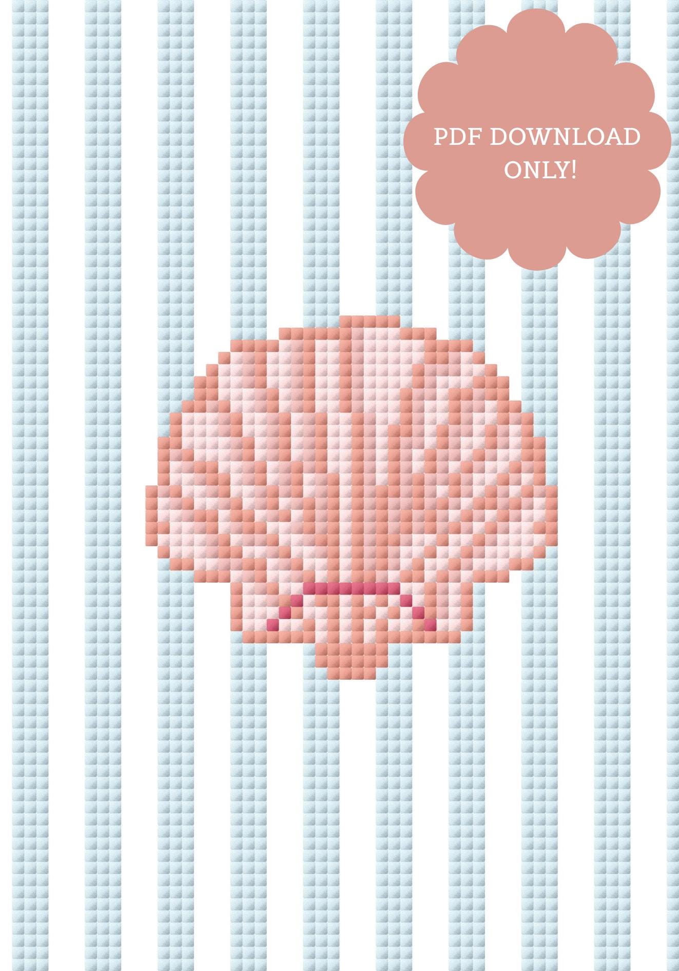Coastal Seashell Cross Stitch PDF Pattern - Etsy