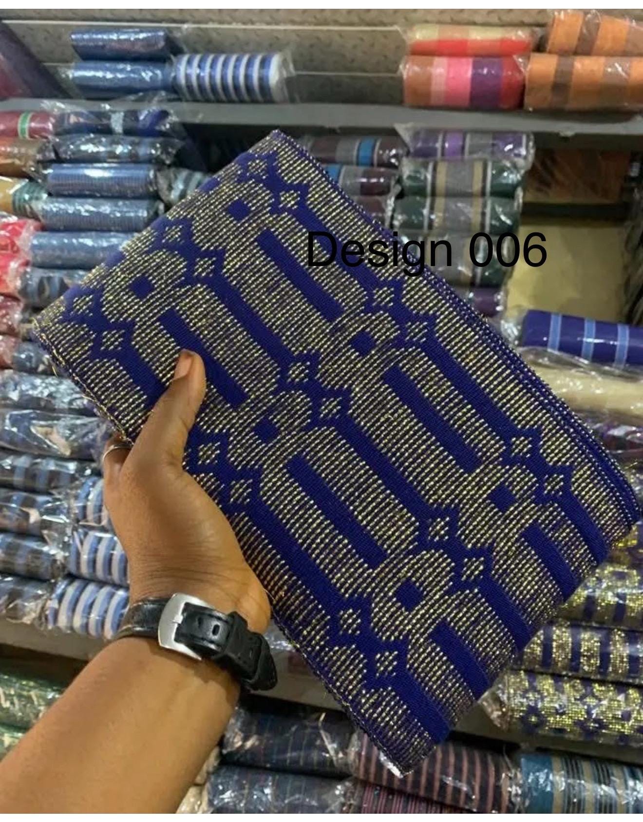 Handwoven Damask Aso-oke Fabric, Yoruba Cloth, Bridal Gele & Wrapper - Etsy