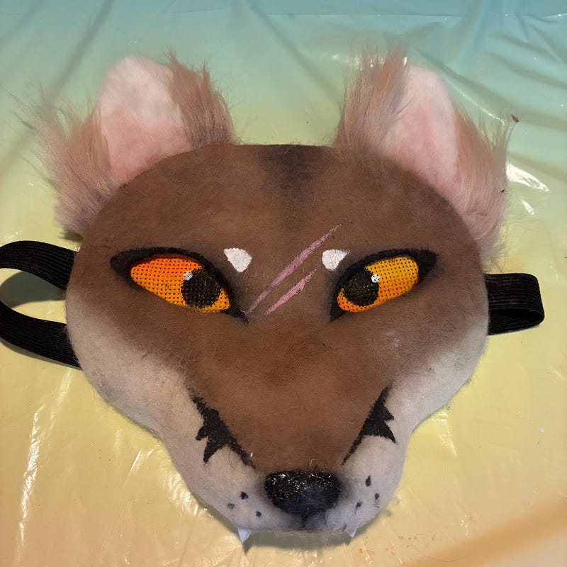 Coyote Mask - Etsy