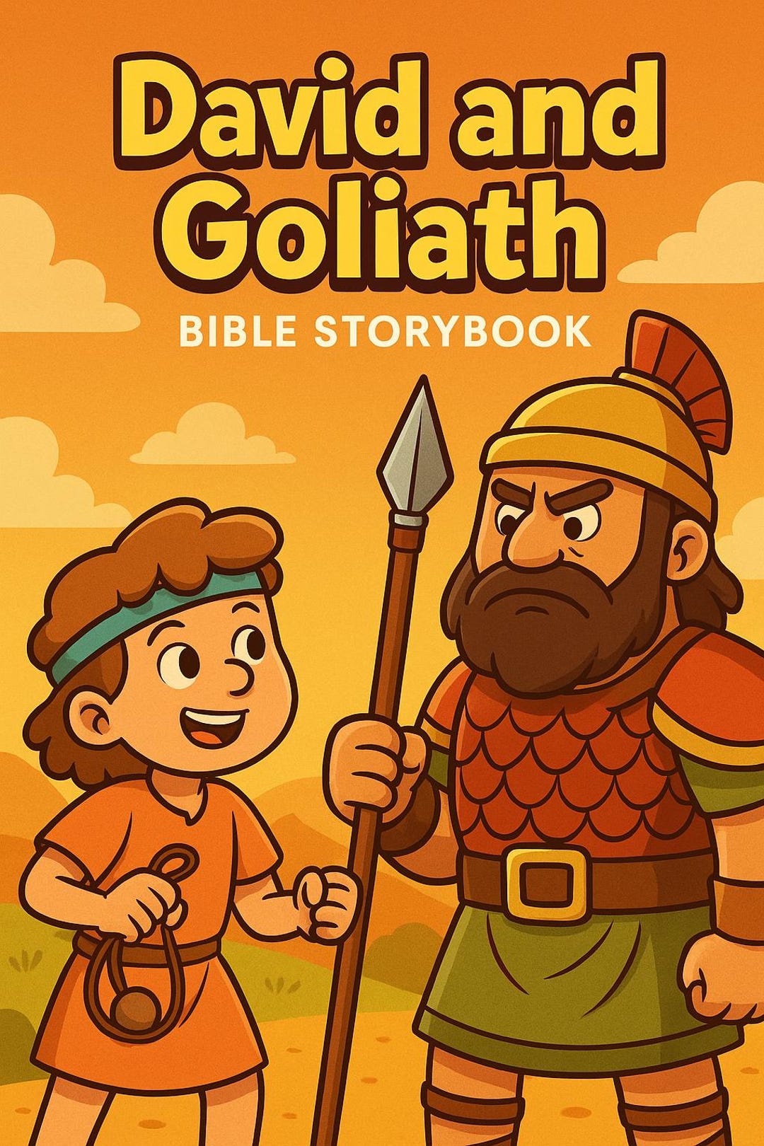 David and Goliath Storybook – Printable Christian Bible Activity for ...