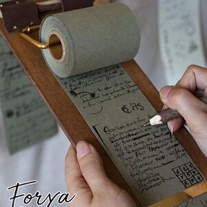 Personalized Vintage Memo Board Set | Magnetic Wood Clipboard+pen+note ...