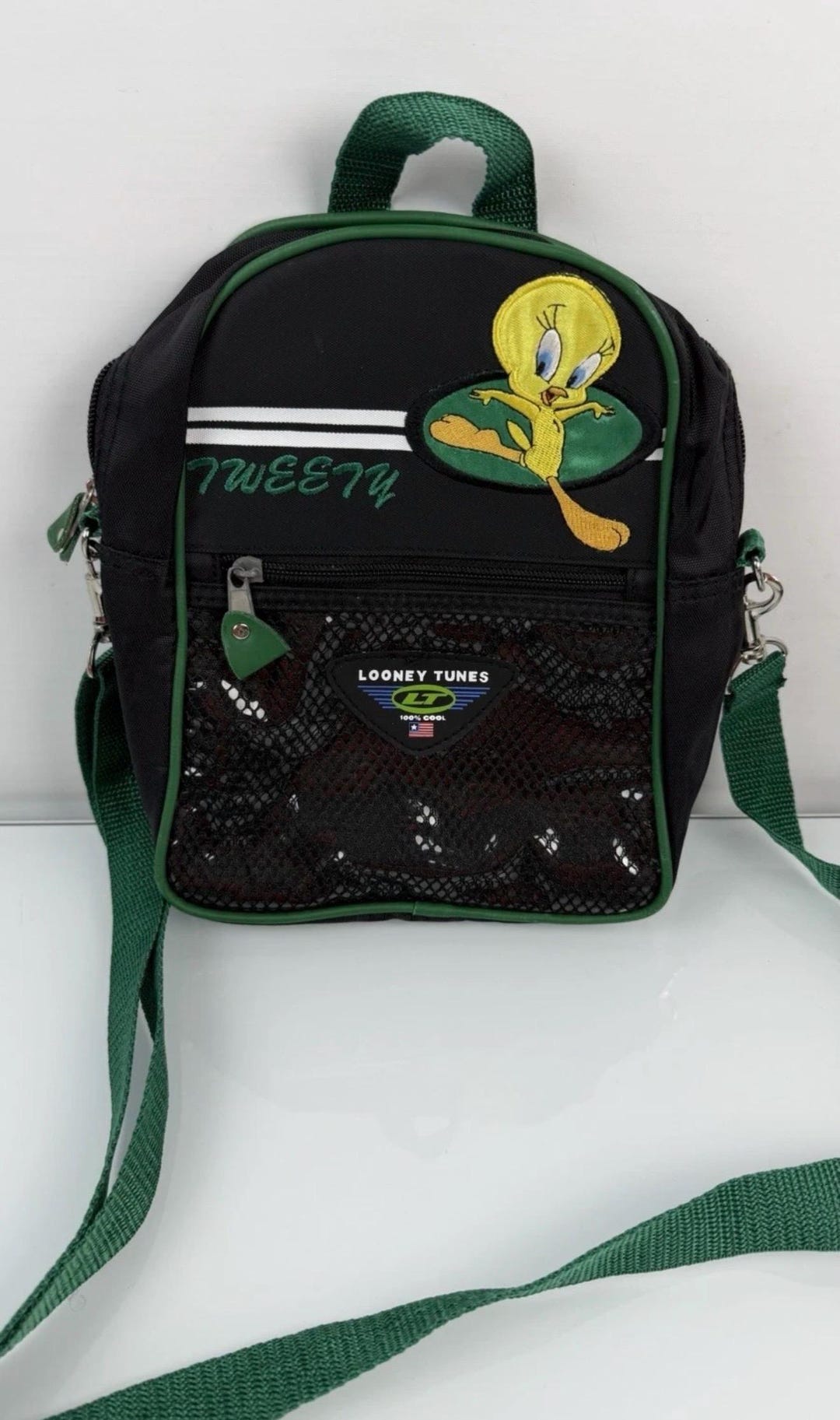 Vintage 90s Looney Tunes Tweety Bird Mini Backpack Bag - Etsy