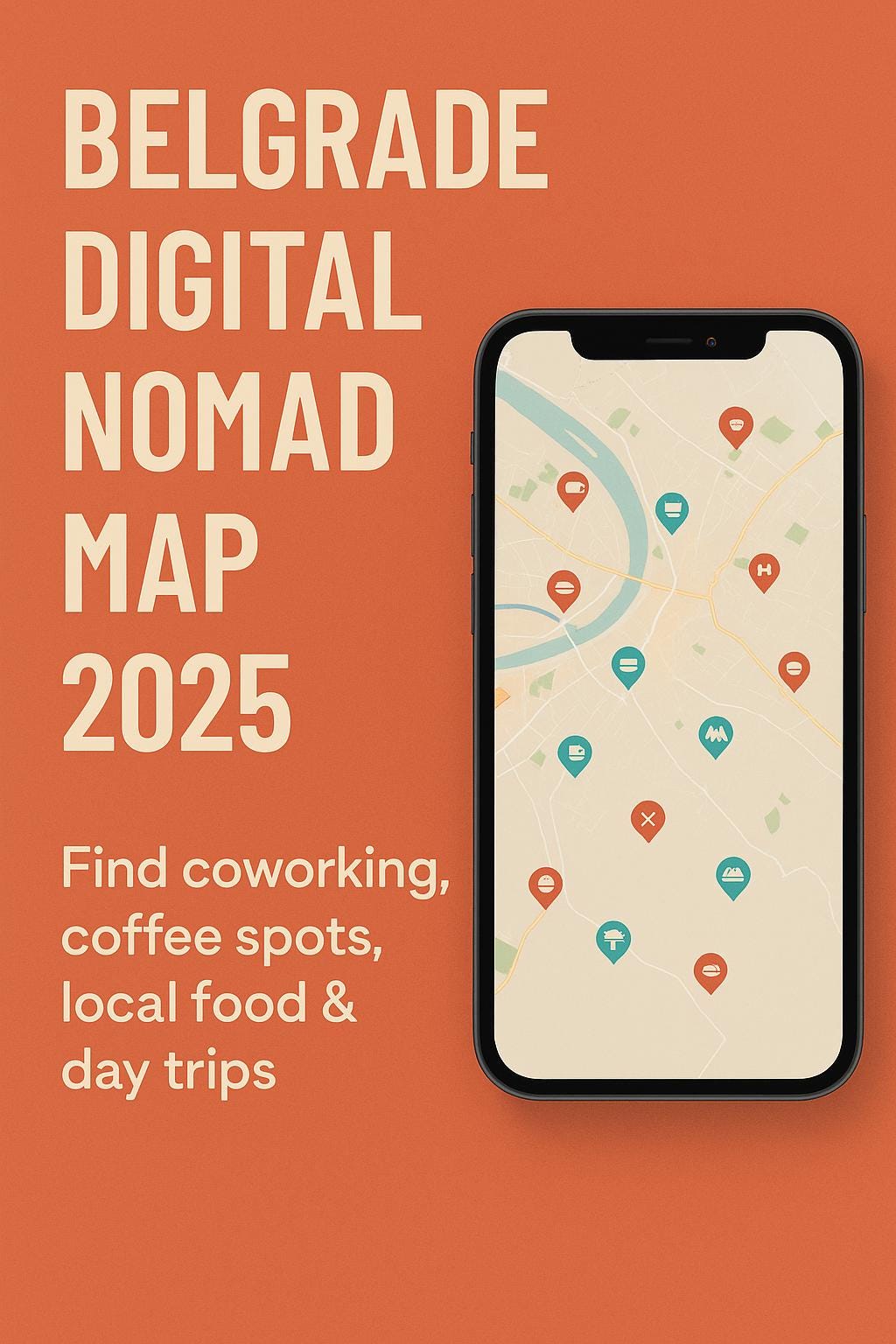 Belgrade Digital Nomad Map 2025: Interactive City Guide (PDF Download ...