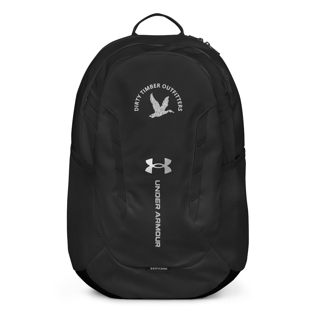 Black Under Armor Backpack, Dirty Timber Outfitters Backpack - Etsy