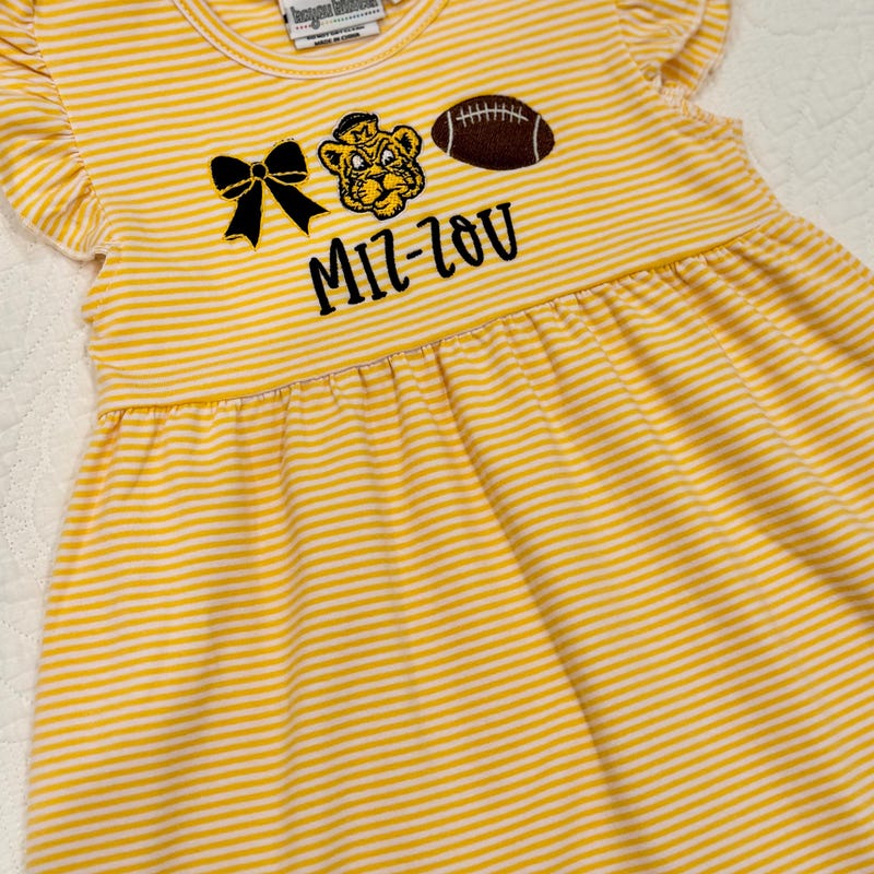 Girls Yellow Dress - Etsy