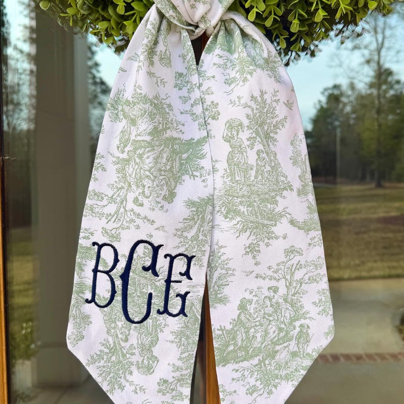 Green Wedding Sash - Etsy