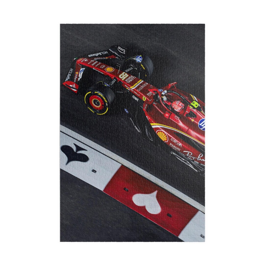 Ferrari F1 Car Jigsaw Puzzle | Glossy Finish, 520/1014 Pieces - Etsy