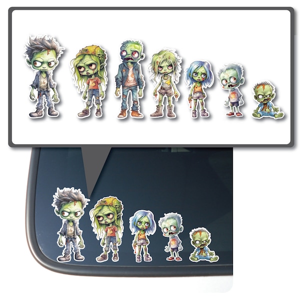 Zombie Stick Figure - Etsy