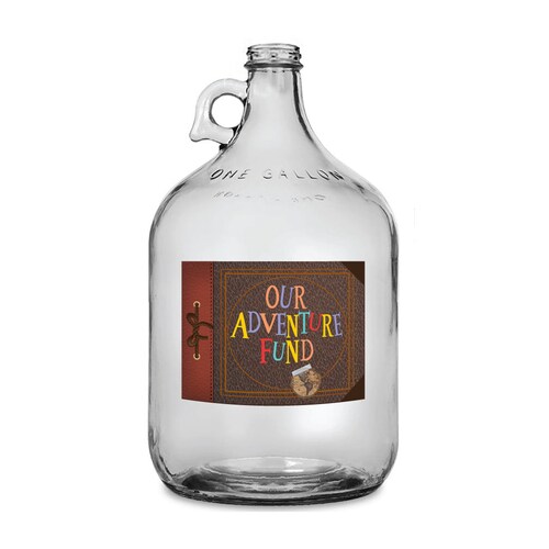 UP Inspired ADVENTURE FUND Label Sign Printed Waterproof - Etsy