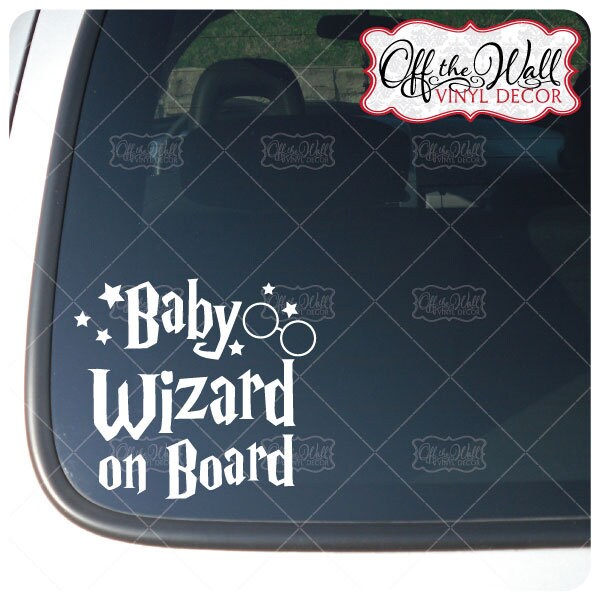 Baby on Board customize-able Wizarding Font - Etsy