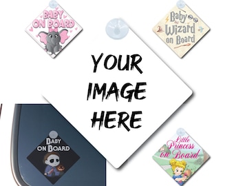 Custom Suction Cup Sign - Etsy