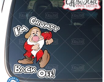 Back off Sticker - Etsy