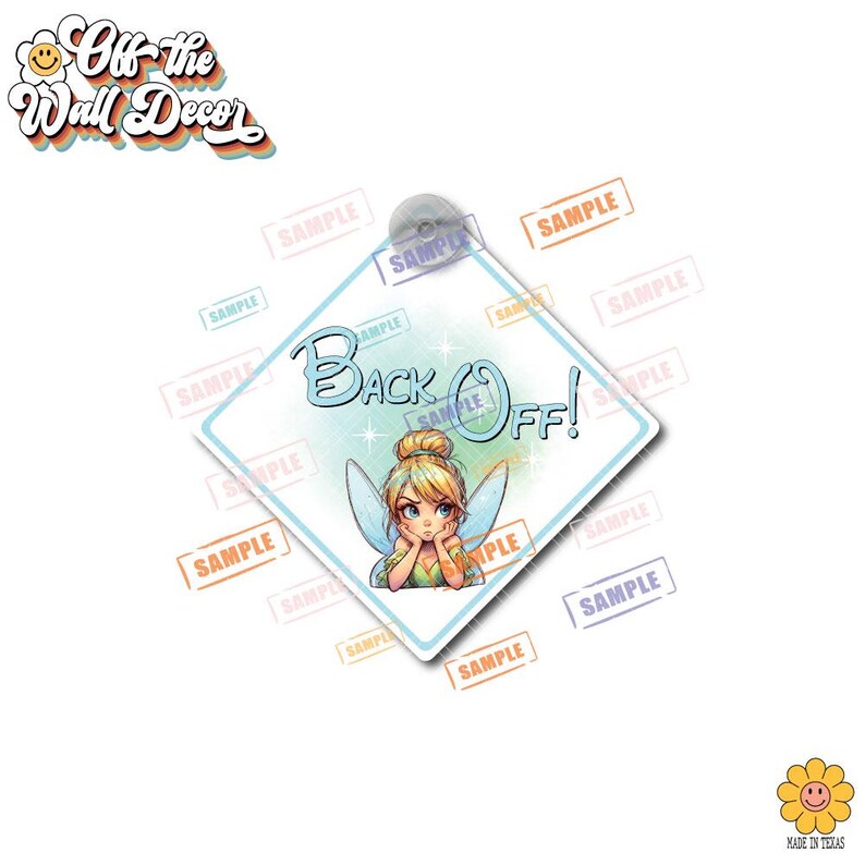 Back Off! | Suction Cup Sign, Magnet OR Vinyl Decal Sticker - Etsy