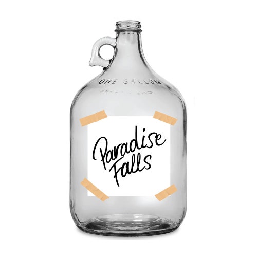Paradise Falls Jar/ Jug From Movie 'UP'. Gallon Sized | Etsy