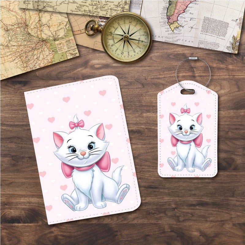 Cat Print Passport Cover - Etsy