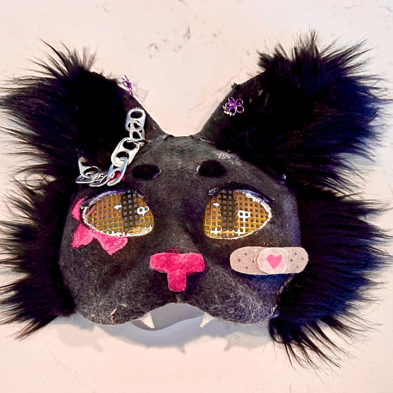 Custom Feline Masks - Etsy
