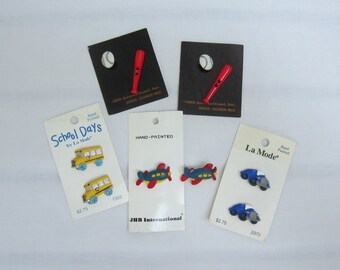 Airplane buttons | Etsy