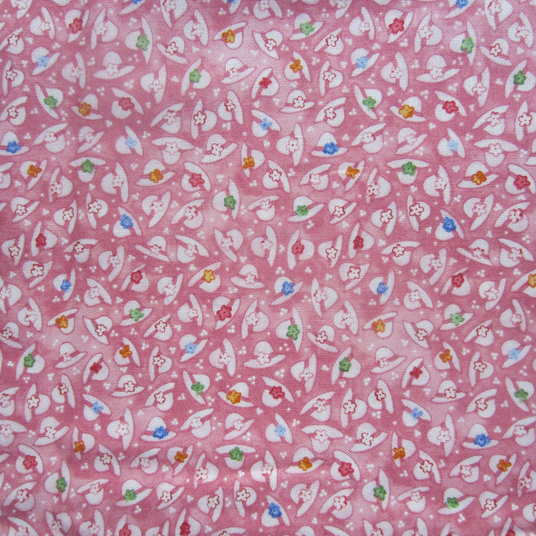 Cotton Fabric, Susan Branch Tea Party, Hats for Afternoon Tea, RJR ...