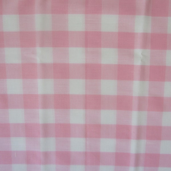 Large Gingham Check Fabric - Etsy